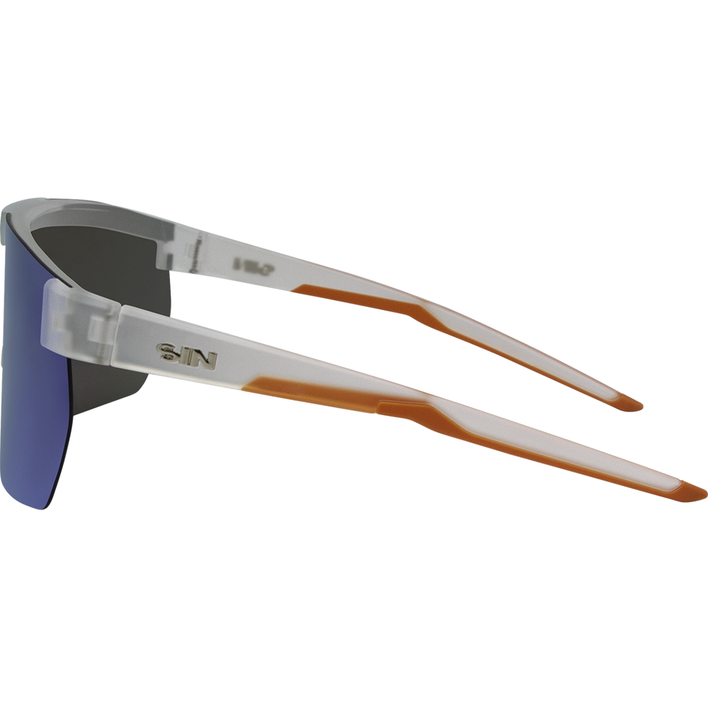 Paradigm - Frosted Clear & Blue Sunglasses | SIN Eyewear
