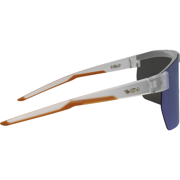 Paradigm - Frosted Clear & Blue Sunglasses | SIN Eyewear