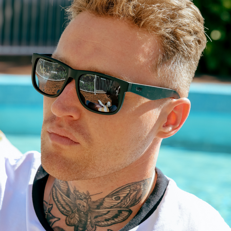 Riot - Matt Black & Smoke Sunglasses | SIN Eyewear