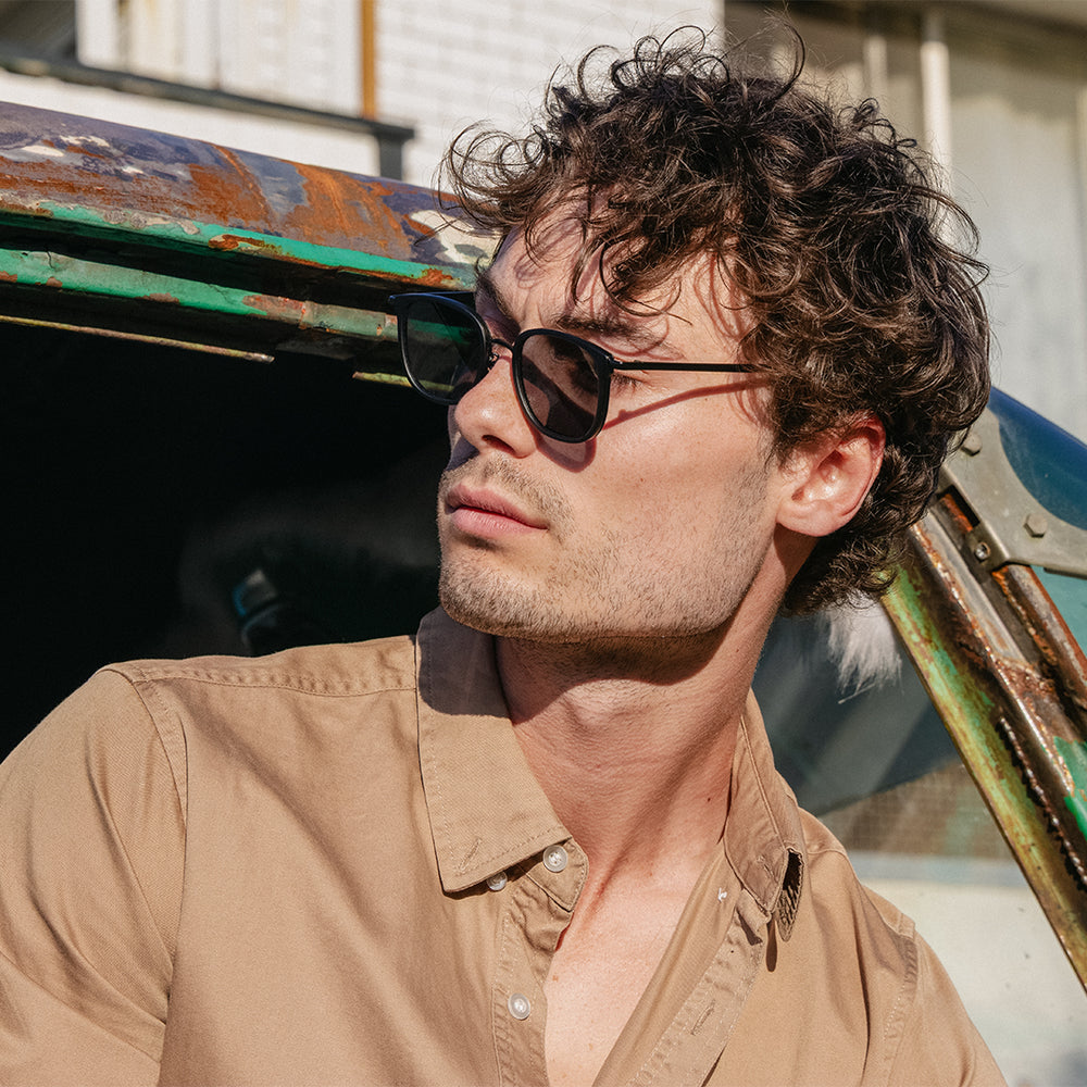 Tommy Black Smoke Sunglasses | SIN Eyewear