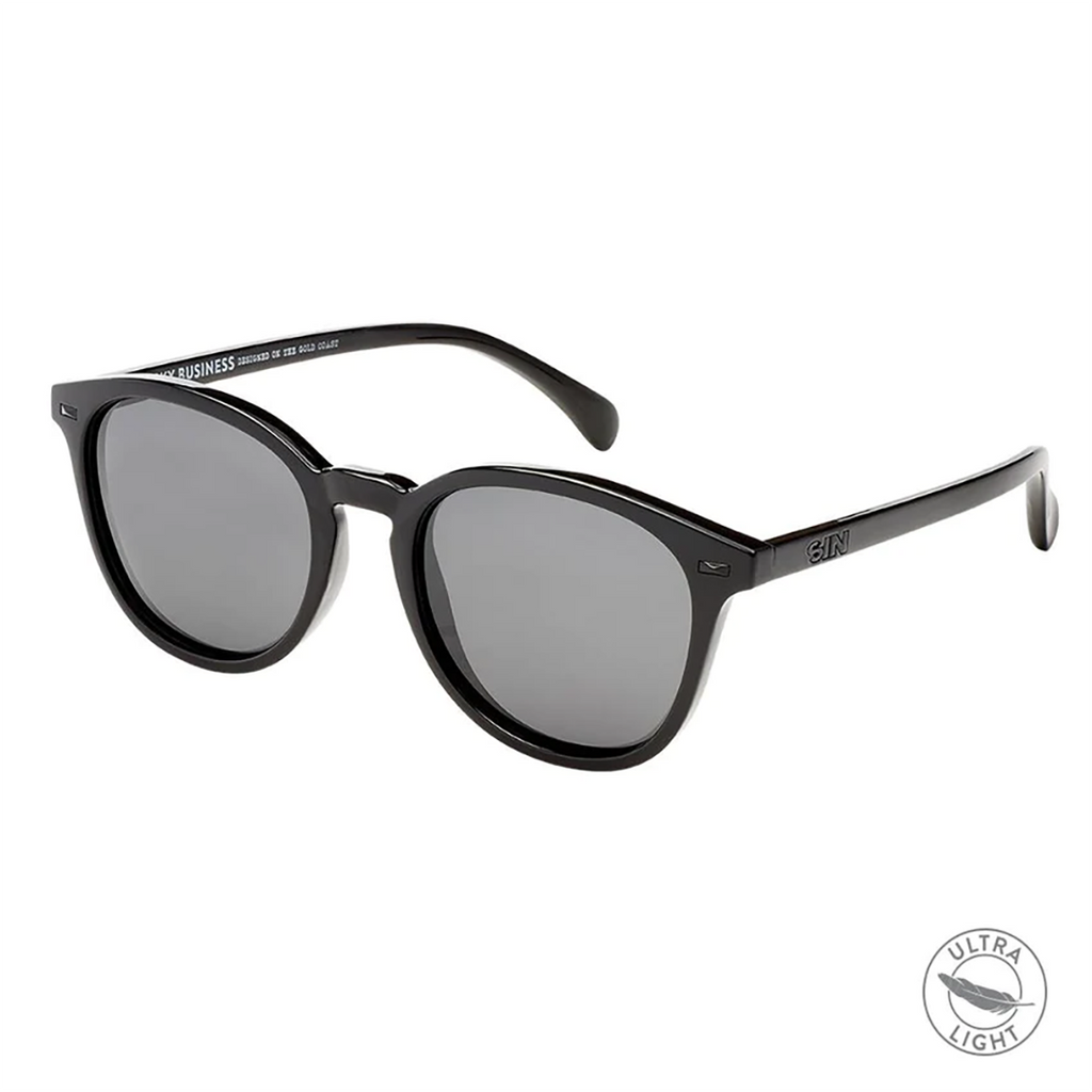Risky Business Black Smoke Sunglasses | SIN Eyewear