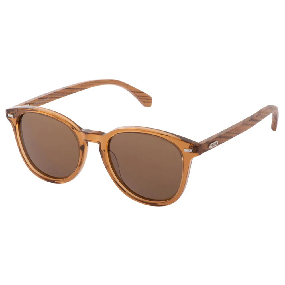 Risky Business Wood Sunglasses - Caramel | SIN Eyewear