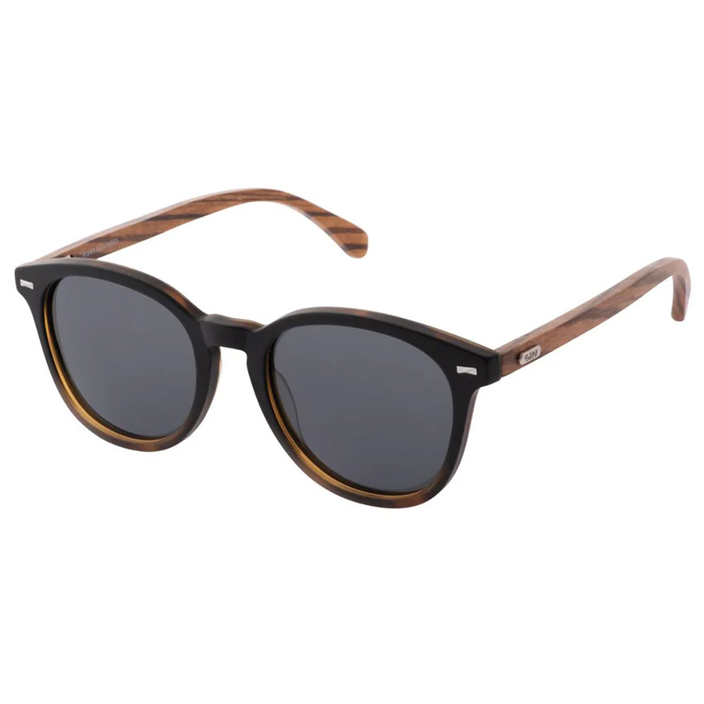 Risky Business Wooden Sunglasses - Black Tort | SIN Eyewear